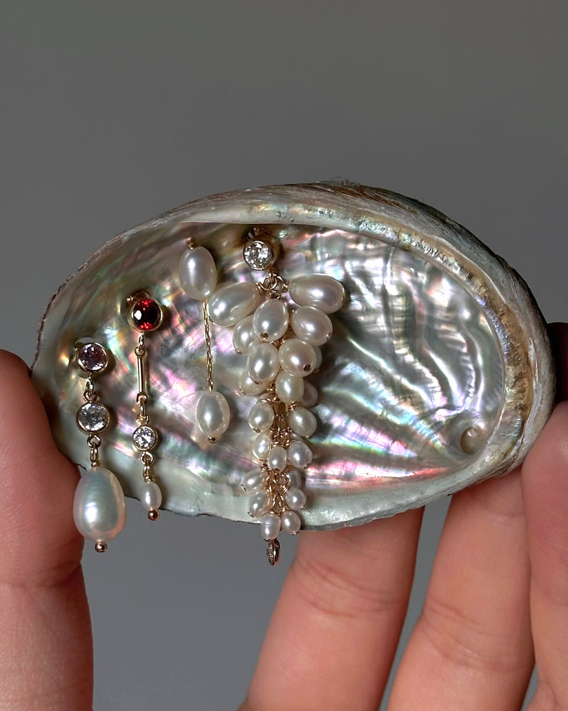 VESPERA Earring – ÍASPIS PEARL.JW