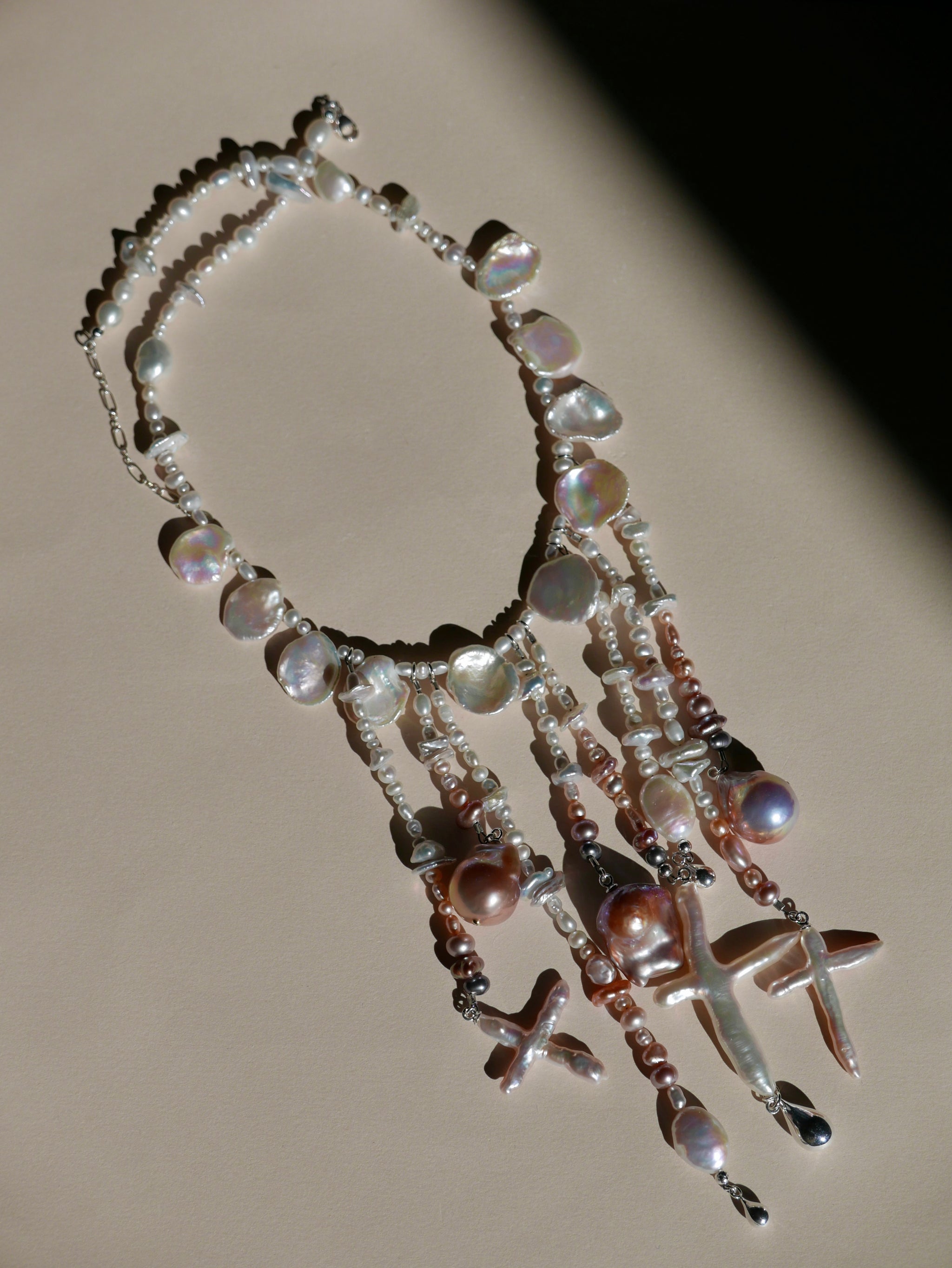 WILD PROMISE Piece Unique Necklace – ÍASPIS PEARL.JW